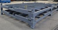China Heavy Duty Powder Coated Stackable Racks With 4 Posts And 4 Layers for sale