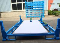 China Heavy Duty Powder Coated Stackable Racks With 4 Posts And 4 Layers for sale