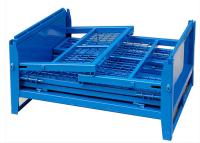 China ODM Collapsible Pallet Cage Box Stillage Bin Powder Coated for sale