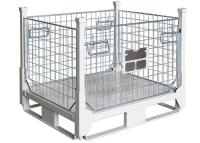 China Customized Collapsible Warehouse Stillages Crates Pallet Box 1000Kg for sale