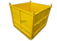 China Reusable Metal Empty Stillages Euro Pallet Cage Collapsible for sale