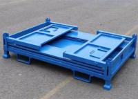 China Large Steel Warehouse Stillages Container Pallet Cage For Lifting for sale