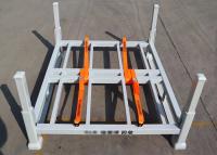 China Heavy Duty Powder Coated Stackable Racks With 4 Posts And 4 Layers for sale