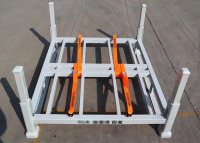 China Heavy Duty Powder Coated Stackable Racks With 4 Posts And 4 Layers for sale