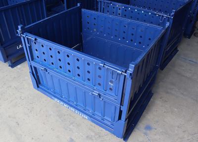 China 1000x800mm Steel Stillage Cage Pallet Container for Automobile Parts Stackable 4 Layers for sale
