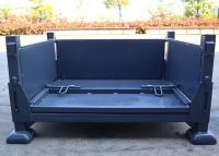 China Industrial Half Height Steel Metal Pallet Cage Stillage For Lifting for sale