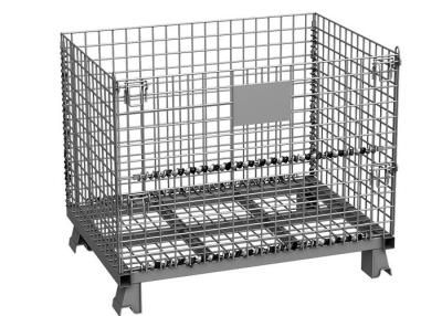 China Heavy Duty Collapsible Industrial Stillages Forklift Construction 1200x1000 for sale