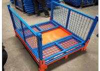 China Foldable Brick Pallet Lifting Cage Stillages And Cages For Transportation for sale