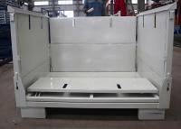 China Collapsible Pallet Cage Q235 Steel 1500kg Capacity for Logistics Transport for sale