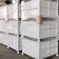 China Movable Steel Stillage Cage Basket With Casters OEM ODM for sale