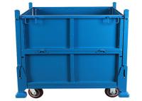 China Large Steel Automotive Stillages Cage Bin Flexible Durable for sale
