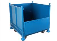 China Large Steel Automotive Stillages Cage Bin Flexible Durable for sale