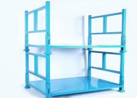 China Custom Returnable Steel Portable Stacking Racks 1000kg Capacity for Fabric Roll Storage for sale