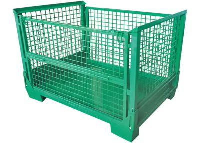 China Wire Mesh Stillage Pallet Cage For Equipment Security Storage for sale