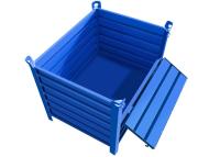 China Rigid Corrugated Metal Steel Stillages Cage 1200x1000mm for Automotive Industry for sale