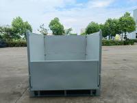 China Q235 Pallet Cage With Steel Sheet Enclosure Load Capacity 2.0 Tons for sale