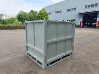 China Q235 Pallet Cage With Steel Sheet Enclosure Load Capacity 2.0 Tons for sale