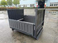 China Large Stackable Steel Post Pallet Stillages Turnaround Transportation 1000*800 for sale