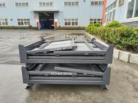 China Customized Steel Collapsible Pallet Cage With Padlock Locking System for sale