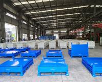 China Foldable Steel Stillage Pallet Cage 1200mm Height Powder Coated Galvanized Custom Color for sale