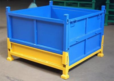 China Customized Stacking Steel Pallet Cage 500kg-1500kg Load Capacity Q235 Material for sale
