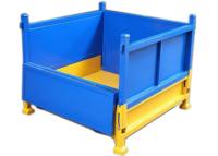 China Customized Stacking Steel Pallet Cage 500kg-1500kg Load Capacity Q235 Material for sale