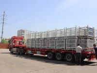 China Warehouse Logistics Metal Pallet Cage With Wheels For Convenient Transportation for sale