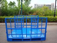 China Convenient And Space Efficient Wire Mesh Pallet Cage 2 - 4 Layers Load Capacity 500-1000kg for sale