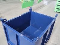 China Jiangze Foldable Wire Mesh Pallet Cage 500-1000kg Capacity for Warehouse Storage for sale