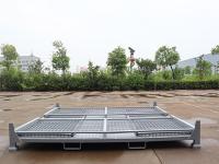 China Customizable Load Capacity Steel Stillage Cage With Galvanized Finish for sale