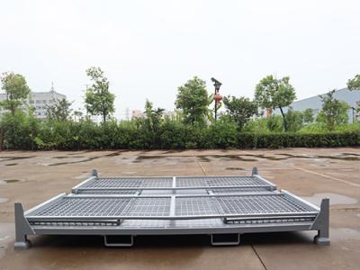 China Customizable Load Capacity Steel Stillage Cage With Galvanized Finish for sale
