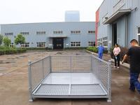 China Customizable Load Capacity Steel Stillage Cage With Galvanized Finish for sale
