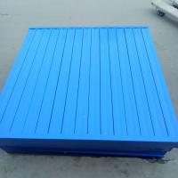 China Customizable Heavy Duty Metal Steel Pallet ISO9001 CE Foldable Stackable for sale