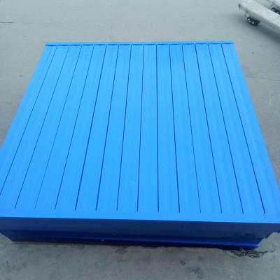 China Customizable Heavy Duty Metal Steel Pallet ISO9001 CE Foldable Stackable for sale