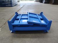 China Q235 Steel Metal Pallet Cage 500kg-2000kg Load Capacity Customizable Size and Color for sale