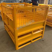 China Customized Stillage Pallet Cage 1000kg-2000kg Load Capacity 50mm x 50mm Mesh for sale