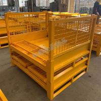 China Customized Stillage Pallet Cage 1000kg-2000kg Load Capacity 50mm x 50mm Mesh for sale