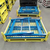 China Expand  Warehousing Capacity With Stillage Pallet Cage 1000mm Width 800mm Depth for sale