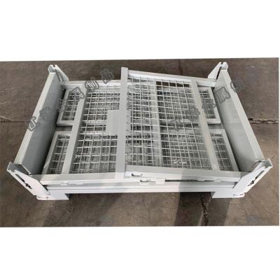 China Secure Pallet Cages With Padlock Locking System 500kg - 2000kg Load Bearing for sale