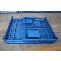China Warehouse Wire Mesh Storage Cage Corrosion Resistance 2 - 4 Layers for sale