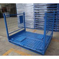 China Warehouse Wire Mesh Storage Cage Corrosion Resistance 2 - 4 Layers for sale