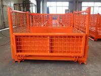 China Customized Load Capacity Steel Stillage Cage For Warehouse Storage for sale