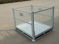 China Customizable Steel Stillage Cage Carton Packaging Option For Warehouse Storage for sale