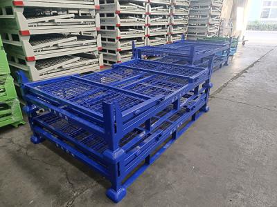 China Heavy Duty Collapsible Pallet Cage 1000-2000kg Load Bearing ISO9001 Certified for sale