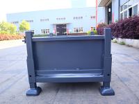 China Collapsible Pallet Cage 1000kg-2000kg Load Capacity Steel Stackable Stillage for sale