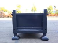 China 1000kg-2000kg Heavy Duty Collapsible Pallet Cage Locking System for sale