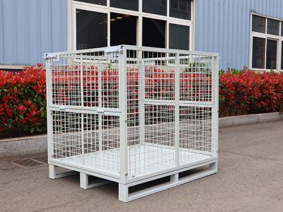 China Collapsible Stackable Stillage Cage With Powder Coating And Galvanized Corrosion Resistance for sale