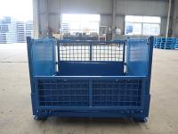 China Customized Steel Collapsible Pallet Cage 1000kg-2000kg Load Bearing ISO9001 CE for sale