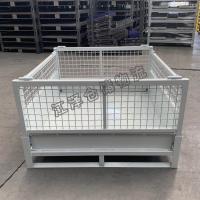 China Customized Padlock Locking Collapsible Stillage Cage 1000-2000kg Steel for sale