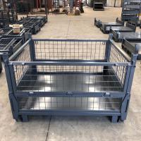 China Customizable Collapsible Pallet Cage With Removable Dividers For Varied Cargo Sizes for sale